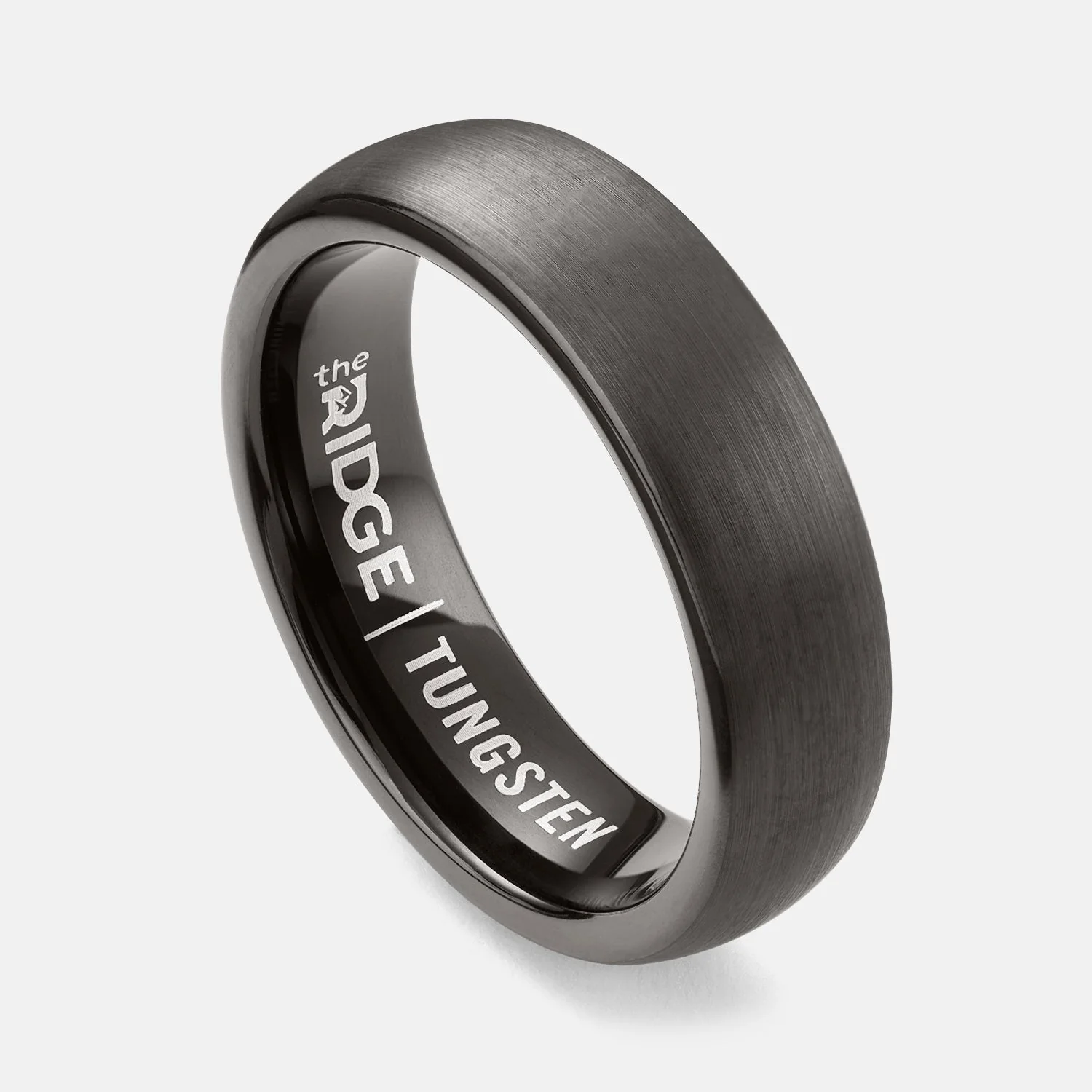 Ridge 6mm Rounded Ring Set - Gunmetal - RIDGE®